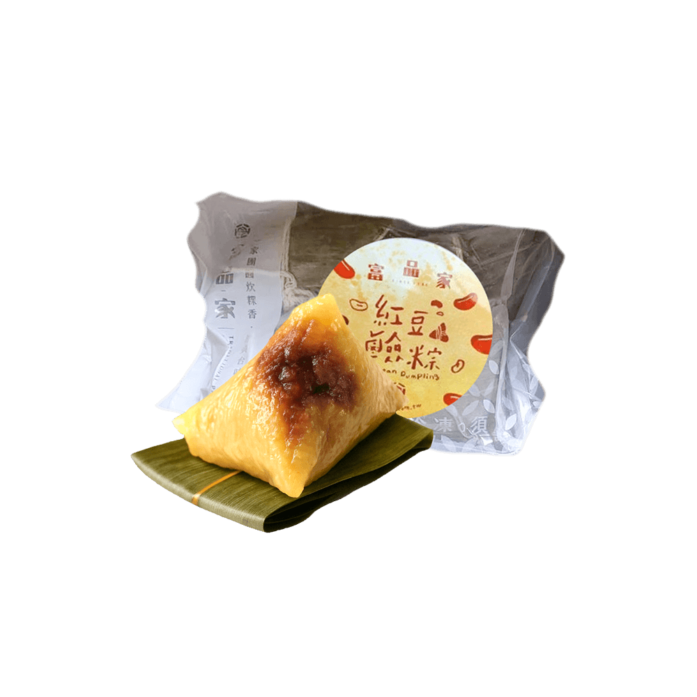Traditional Red Bean Alkaline Rice Dumplings - iTaiwanFoods